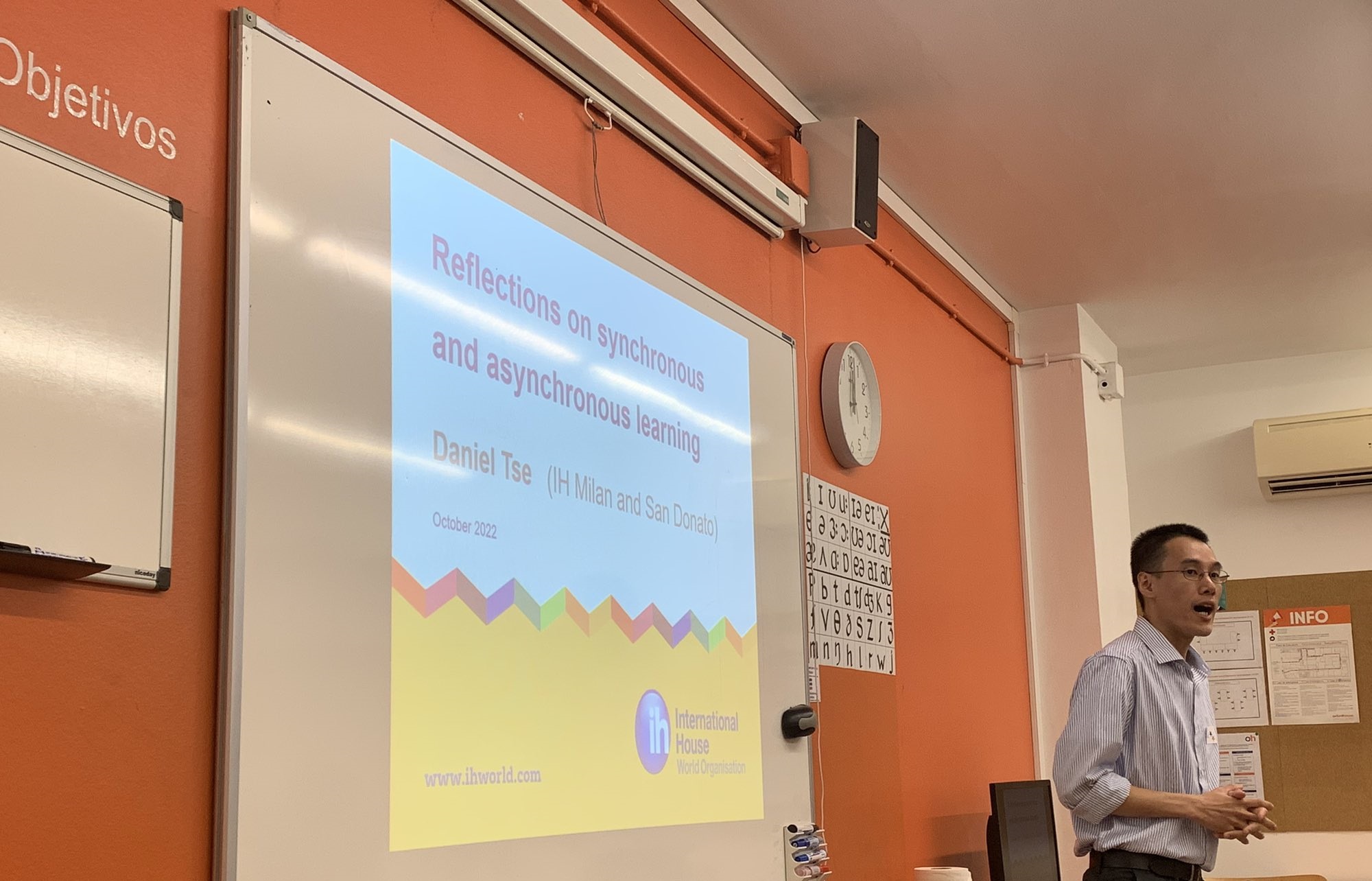 Daniel Man-Hon Tse spoke for IH at InnovateELT 2022 - International ...