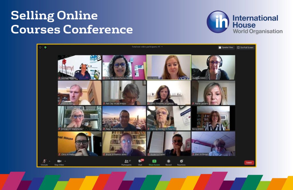 Selling Online Courses Conference - International House World Organisation
